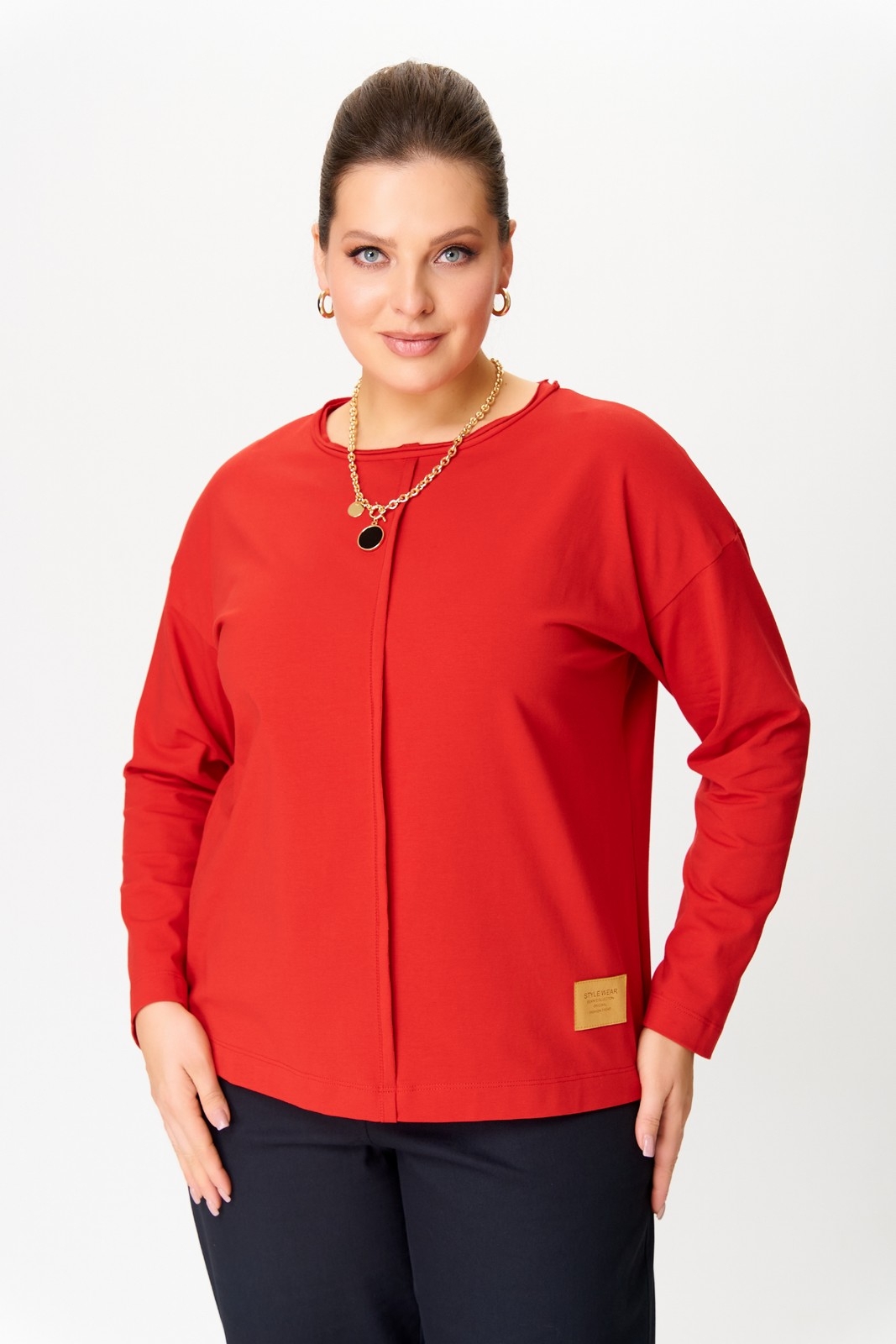 Джемпер 8069 красный BLISS купить в интернет магазине | в наличии